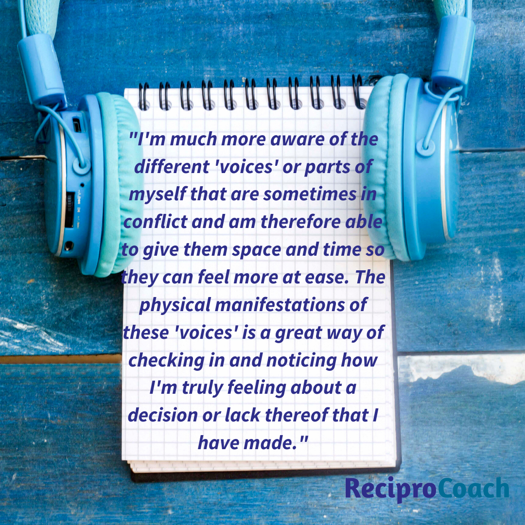 The power of listening to yourself - ReciproCoach