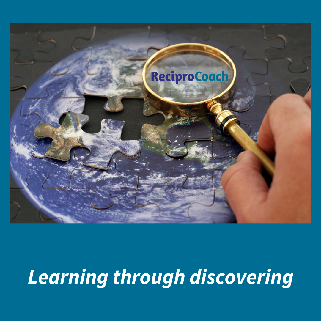 Learning through discovering in coaching - ReciproCoach